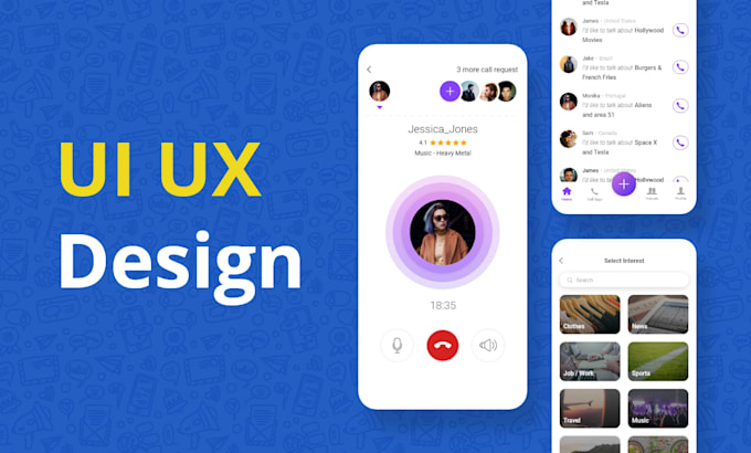 Create an intuitive mobile app ui ux design by Greaternoida | Fiverr