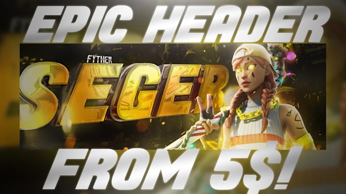 Create an epic fortnite header for your twitter by Matanz1979 | Fiverr