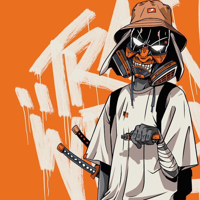 Design a badass original character graffiti style for you by Crackzy ...