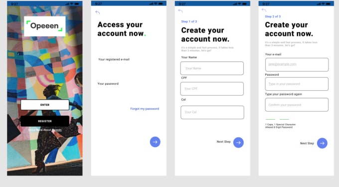 Design attractive, pretty and lovely ui ux for your apps by Sahastra ...