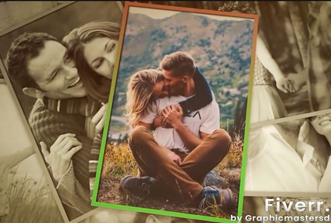 Do an awesome unique photo slideshow video by Graphicmastersd | Fiverr
