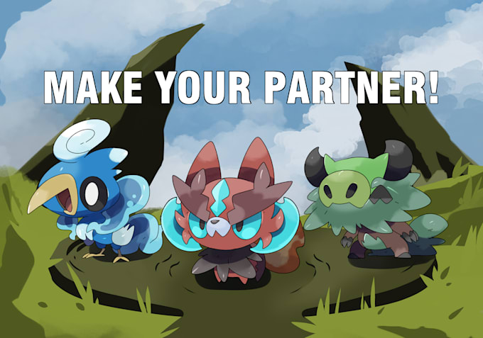 Make your own fakemon by Hikoku | Fiverr