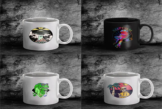 Create a cup design from your style by Alakadesignnn | Fiverr