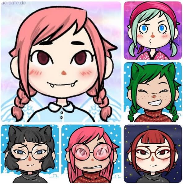 Draw a personalised animal crossing style avatar by Federfarbe | Fiverr