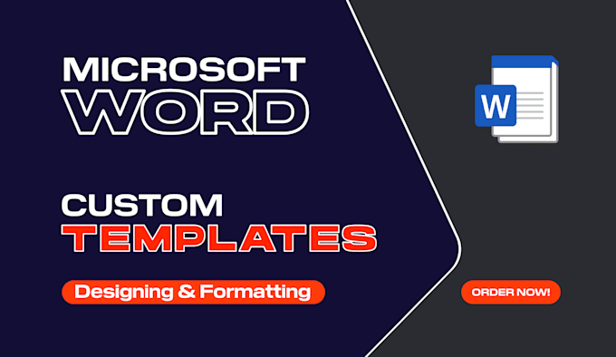Design and create dynamic word templates by Mbcpkumara | Fiverr