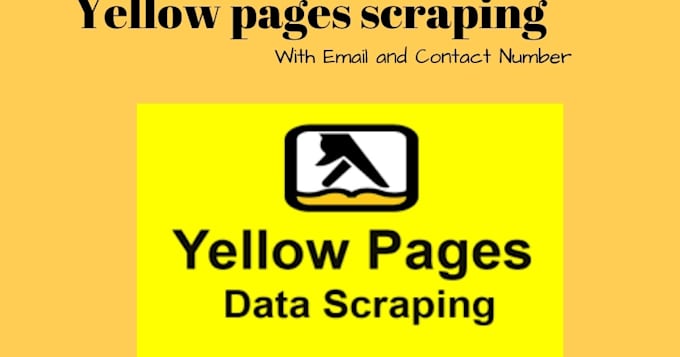 Do yellow pages data scraping with yellow pages scraper by Shadmaan_sabir | Fiverr