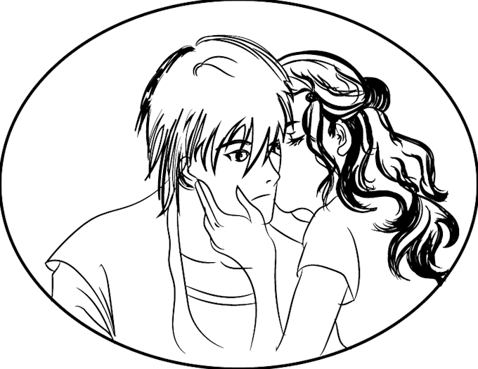 Draw simple black and white line art and cartoons for you by Medicokid ...