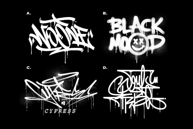 Create handstyle graffiti tag original your name by Dsgnofdna | Fiverr