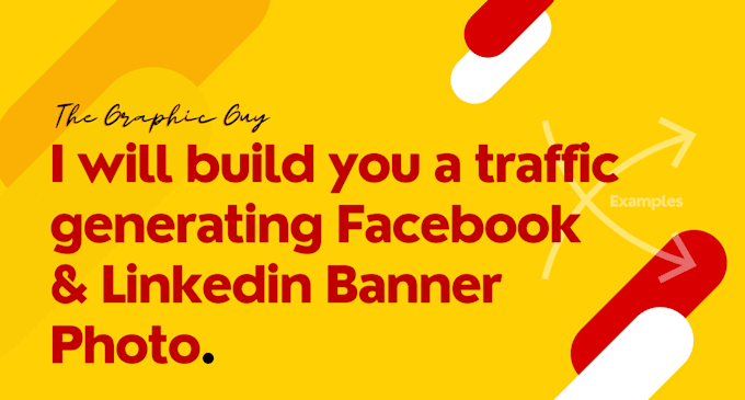 Build you a traffic generating facebook and linkedin banner photo by ...