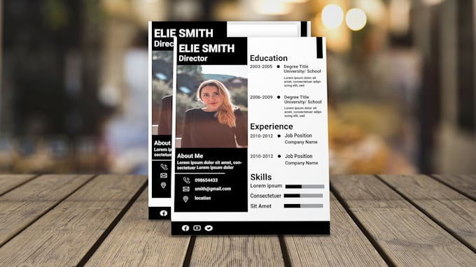 Do simply professional resume design by Sadiaahmed931 | Fiverr