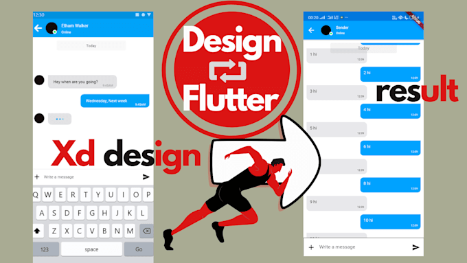 Most accurately convert xd, figma designs to flutter by Dharan18 | Fiverr