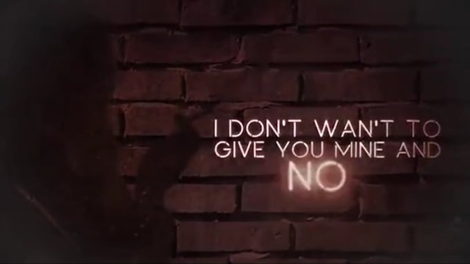 Create a stunning animated lyrics video with high effects by Jagain ...