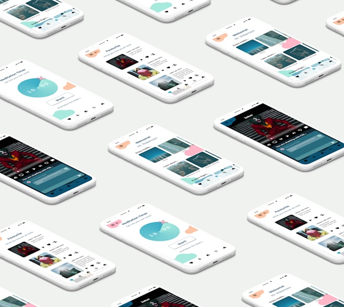 Design minimalistic and aesthetic interfaces for you by Shuulsh | Fiverr