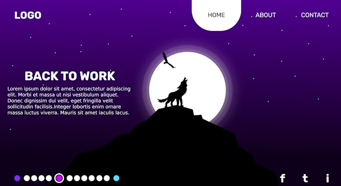 Create modern flat design web illustration by Cosigner | Fiverr