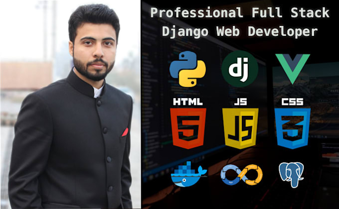 Develop and deploy a custom django flask python website by ...