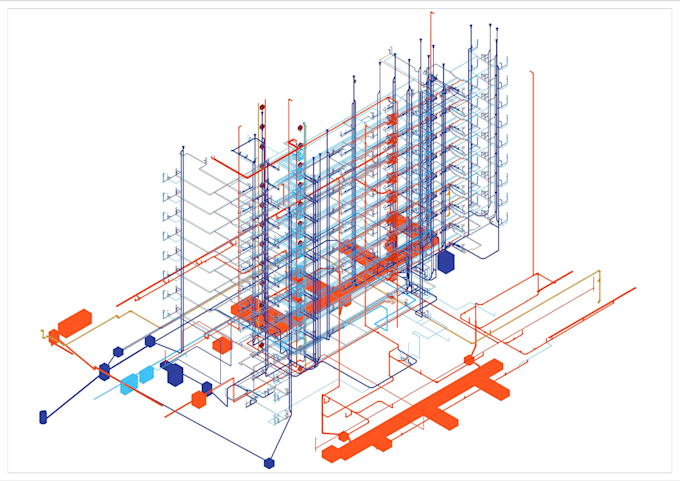 Model your plumbing project in 3d with revit, bim by Marianelarob256 ...