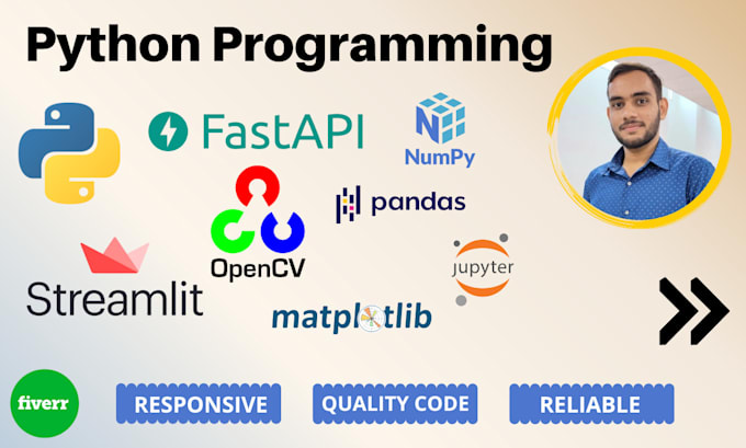Do python programming tasks, and python programming projects by Ovaizali | Fiverr