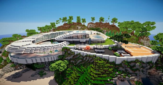 Make a professional minecraft build of your choosing by Natehed04 | Fiverr