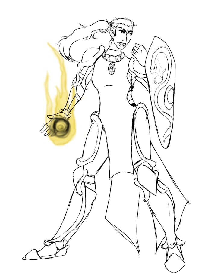 Draw your dnd character by Riggs_draws | Fiverr