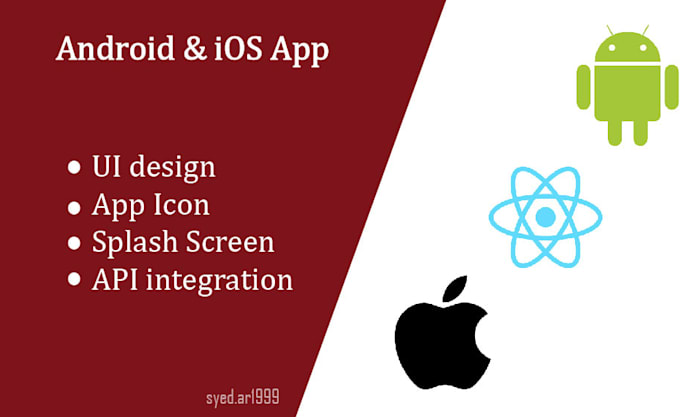Develop Android And Ios Mobile App With React Native By Syedar1999 Fiverr