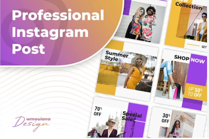 Design professional hight quality instagram post by Shopifymaster | Fiverr