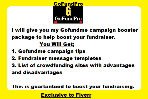 Give you gofundme tips and message templates for crowdfunding campaign ...