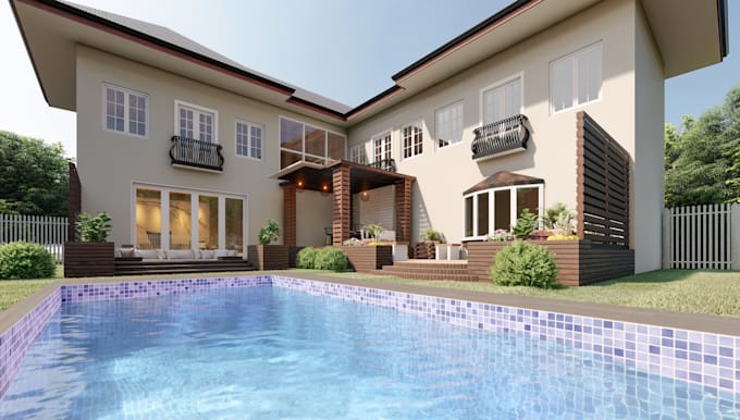 Design architecture in revit and max with realistic renders by ...