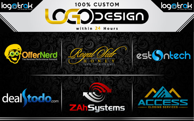 Create minimalist modern and unique logo design in 24 hours by Logotrak ...