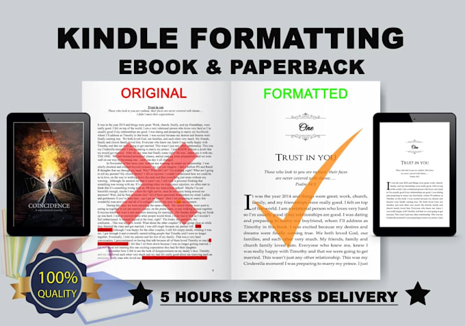Format your book as ebook formats to publish on all ebook platforms by ...