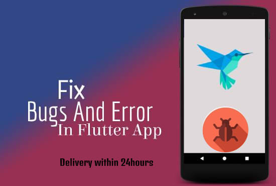 Do bug and error fixing in flutter apps by Zeeshan335 | Fiverr
