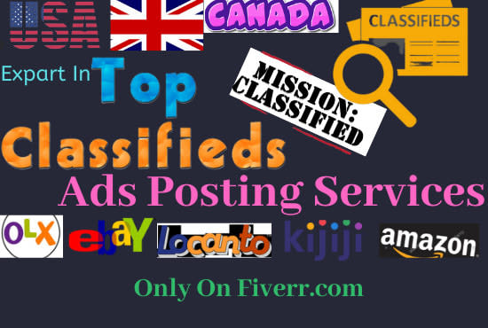 Classified adds posting worldwide by Shahmirkhan12 | Fiverr