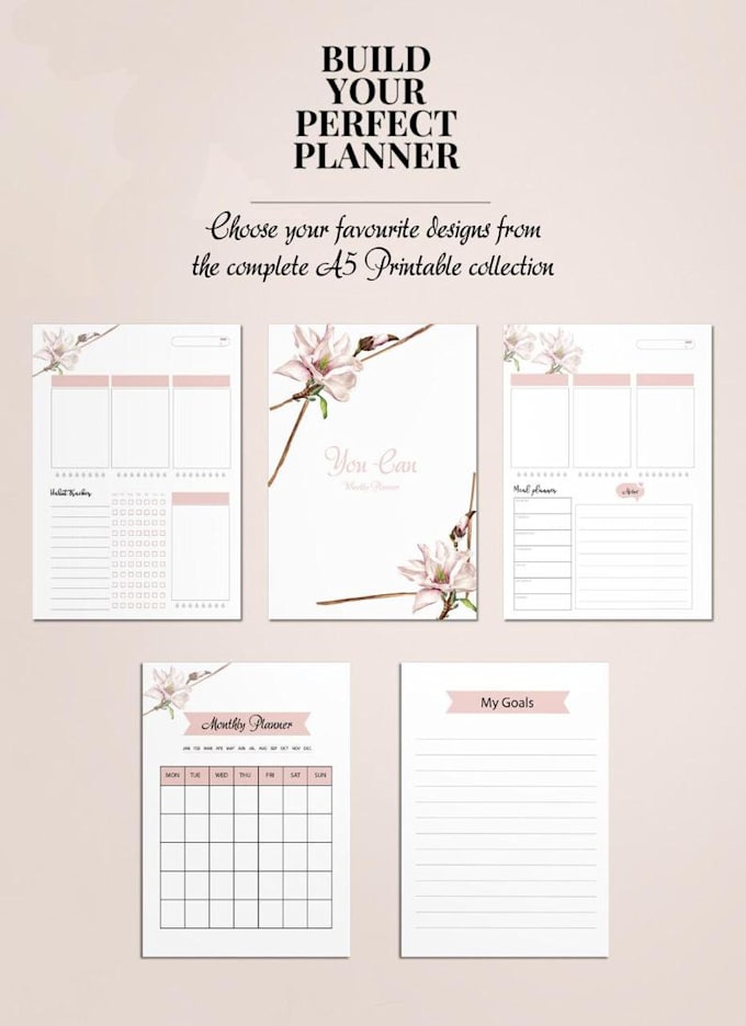 Make professional planners 2021 for you by Sarah_hussain1 | Fiverr