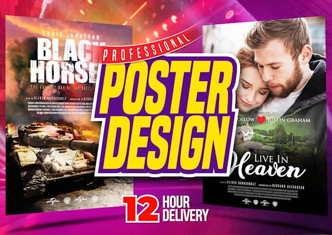 Design movie poster, event poster, or any poster design by ...
