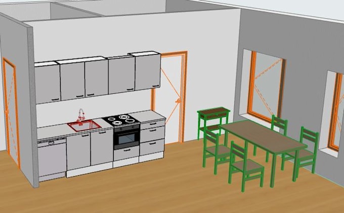 Create parametric archicad family by Edgaromarpelayo | Fiverr