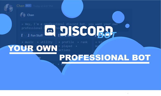 Set up your professional discord bot by Ergazia | Fiverr