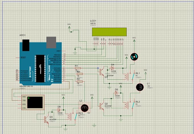 Create a home automation using arduino, design electronics by ...