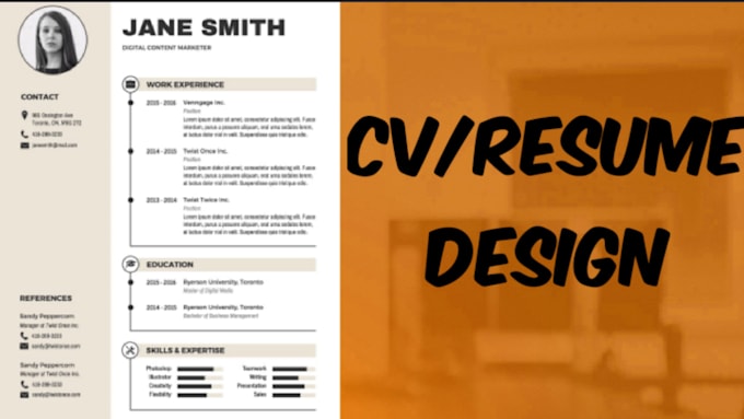 Design minimal and eye catching resume by Kiran_noor | Fiverr