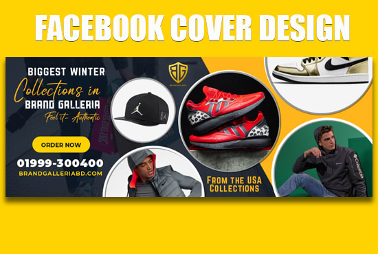 Do eye catching facebook cover design by Nishilogo | Fiverr