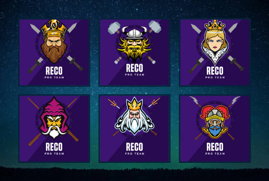 Make you have royal esport logo by Recoweb | Fiverr