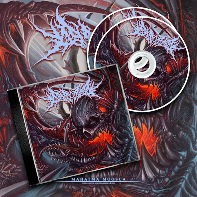 Create a high detailed illustration album cover by Mahatmamoosca | Fiverr
