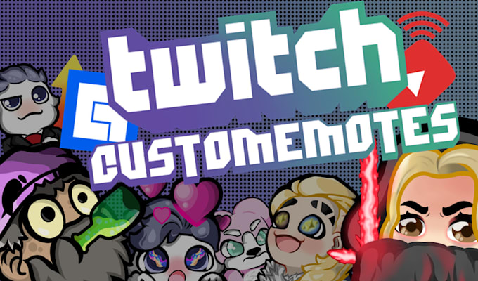 Create custom emoticons for twitch and other platforms by Elnothh | Fiverr