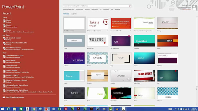 Make a microsoft powerpoint project with up to 25 slides by Mihai0071 ...