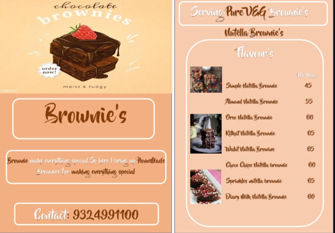 Design a beautiful template price list menu for your business by ...