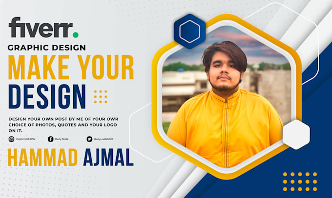 Compose an awesome post for social media by Madymalik2002 | Fiverr