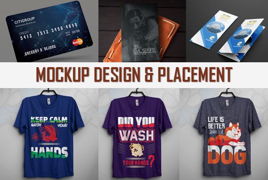 Make or place mockup in a day by Designerirenn | Fiverr