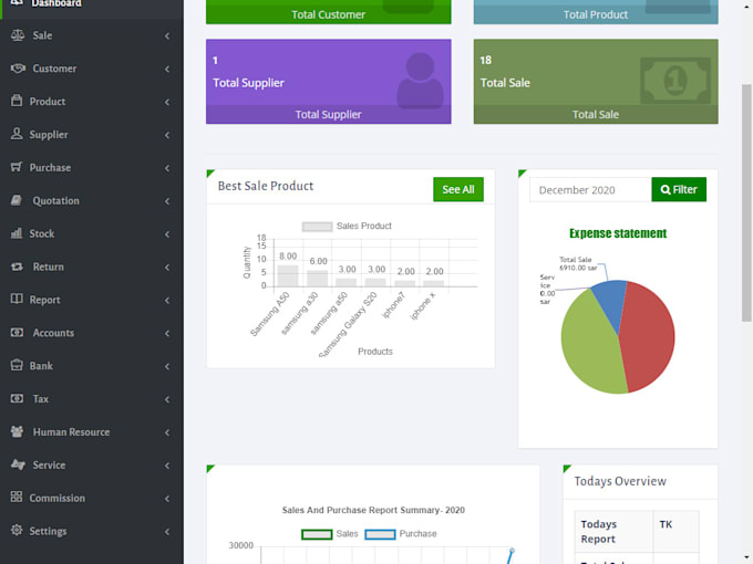 Install advance pos accounting track stock inventory erp by Burhanhamad ...