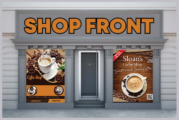 Billboards, banners, adverts, shop front signs, yard signs, hoarding by ...