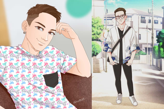 Turn yourself into anime by Shalla219 | Fiverr Turn yourself into anime by Shalla219 | Fiverr