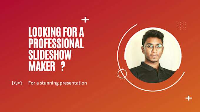 Do stunning slideshow video and presentation by Parag_das | Fiverr