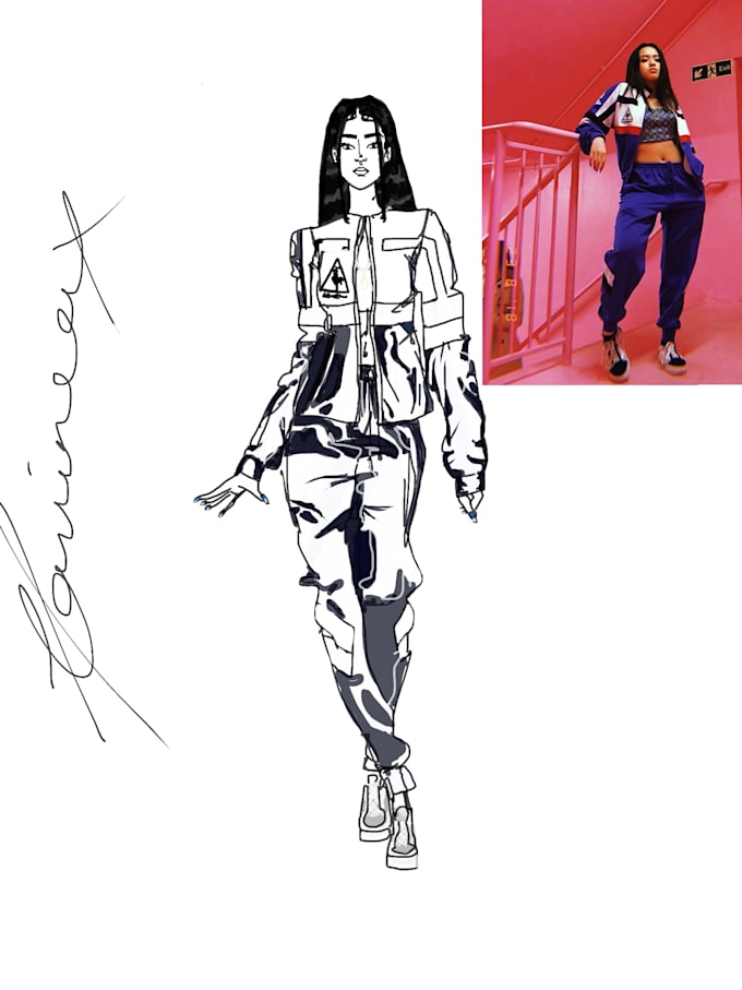 Draw an illustration of you and make it look exactly alike by ...